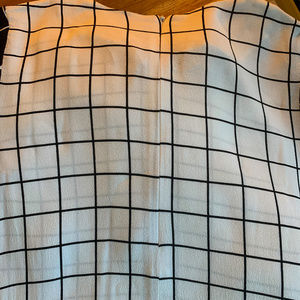 La Hearts | Dresses | Pacsun La Hearts Blackwhite Windowpane Pattern ...